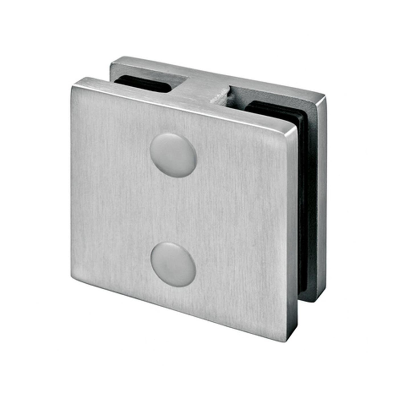 Glasklemme Glashalter eckig Typ 52 - Edelstahl - Edelstahl-Design - 1